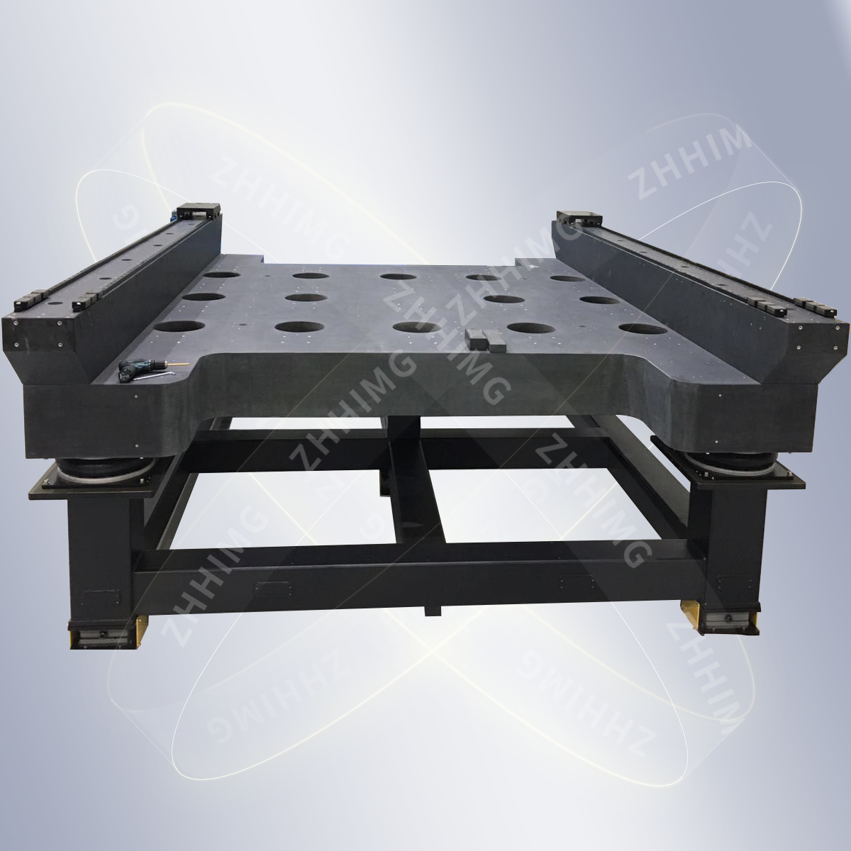 China Precision Granite Optical Table with Vibration Isolation factory ...