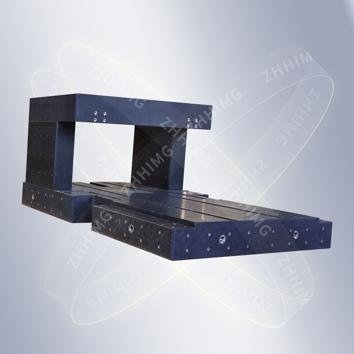China Ultra-Precision Granite Bridge Structure for NDT & Semiconductor ...
